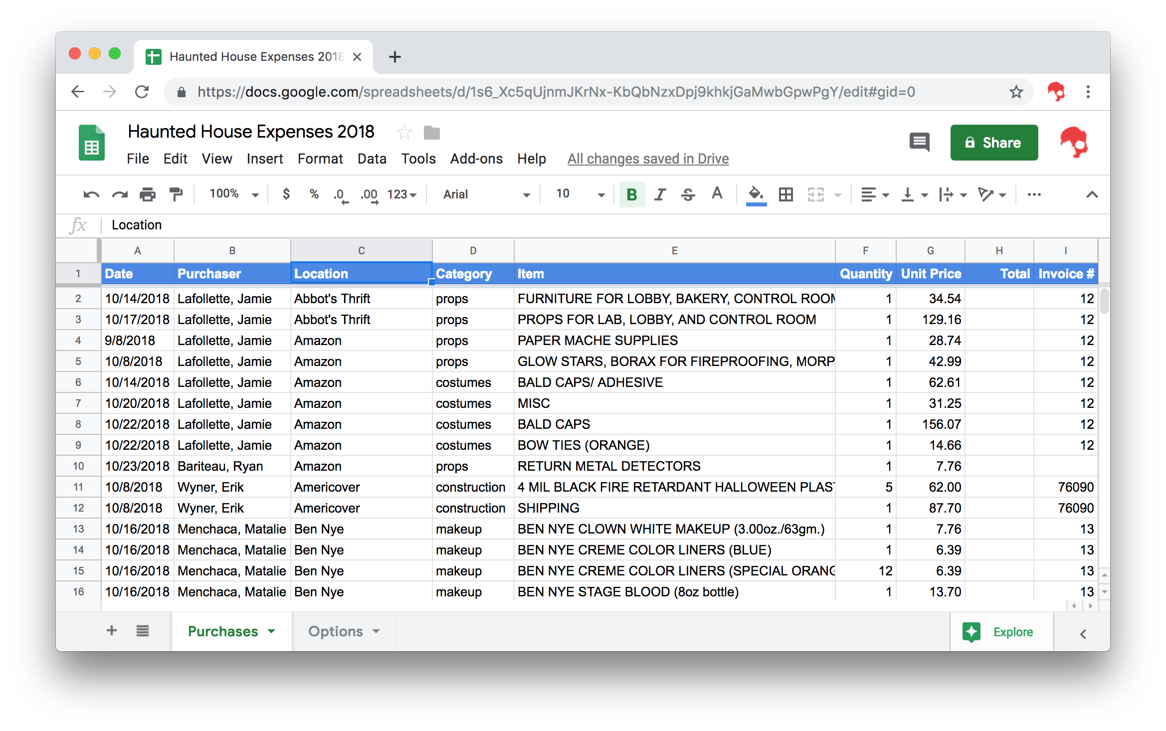 Spreadsheet Tutorial